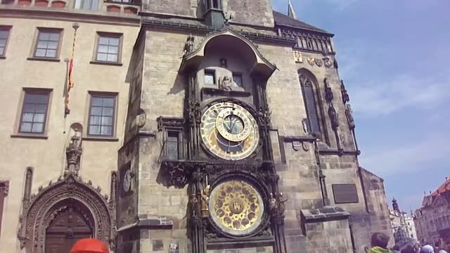 Астрономические часы Орлой Прага Чехия.