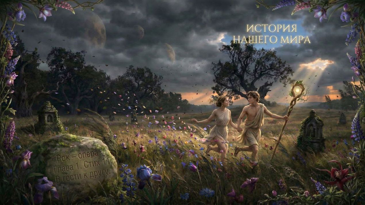 Рок - опера Anamnesis. Глава 1. Стих 11. В гости к другу