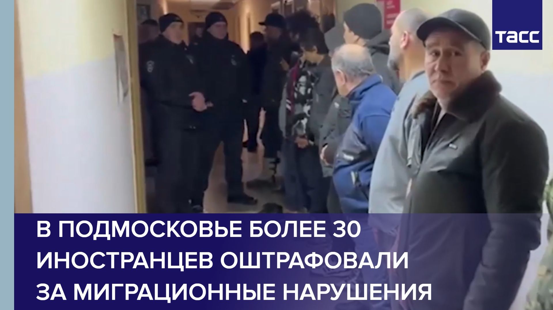 В Подмосковье более 30 иностранцев оштрафовали за миграционные нарушения