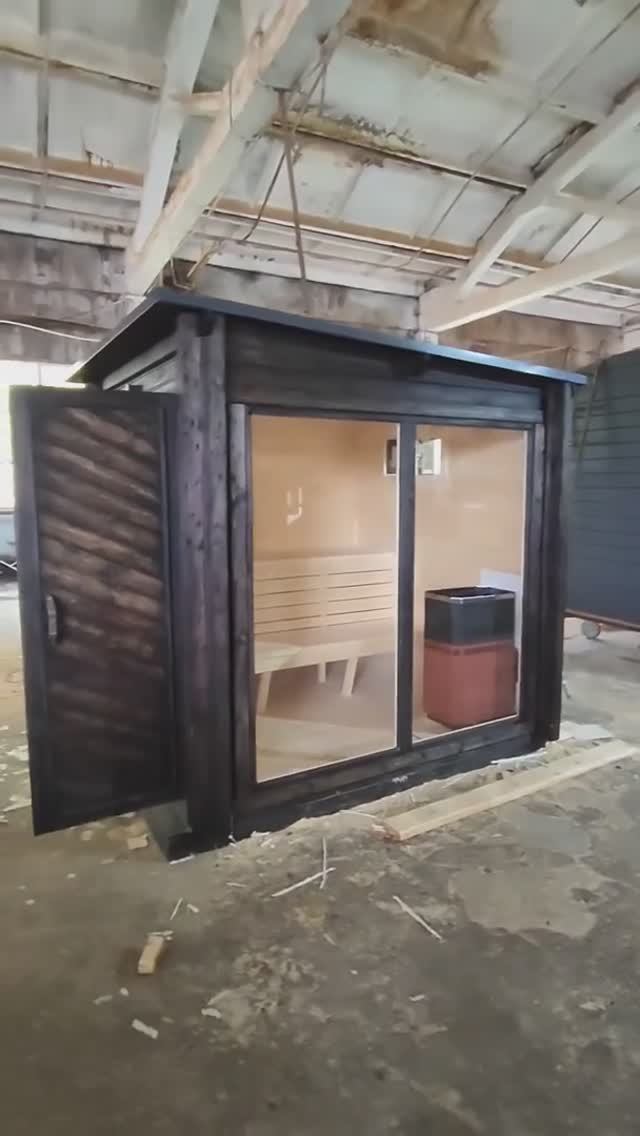 Баня модуль хайтек 2,4м