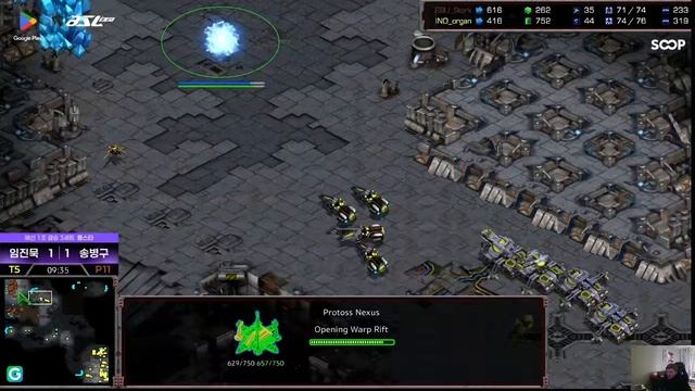 ASL21 online qualifier Organ vs Stork g3
