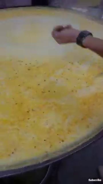 Indore Famous Kadhai Kesar Doodh ｜ Indian Street Food