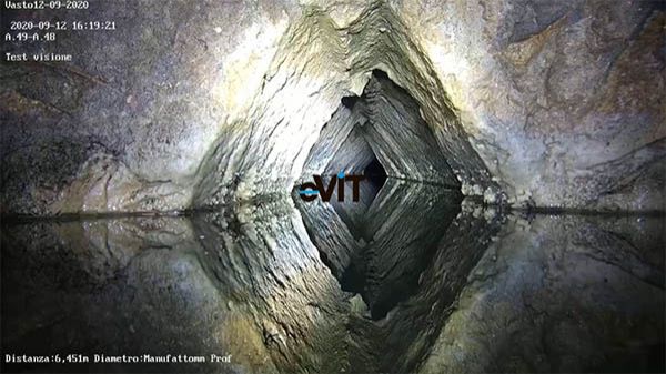 Самоходные системы телеинспекции eVIT_пример видео 2