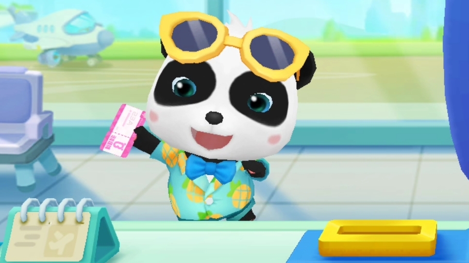 Панда. Панда Автобус. Школьный автобус. Для детей. Детям