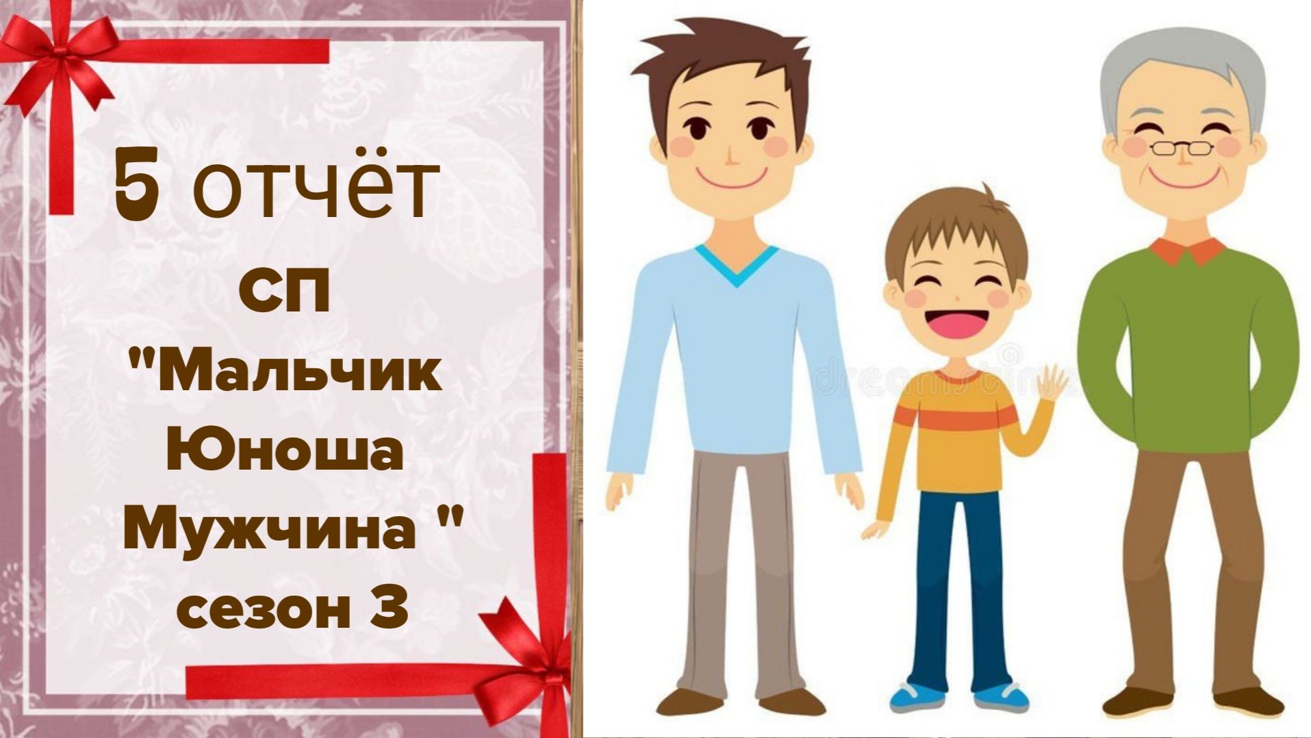 🧶 Вязальный СП "Мальчик, Юноша, Мужчина. Сезон 3" 👶🧑👨👴 5 отчёт  👀