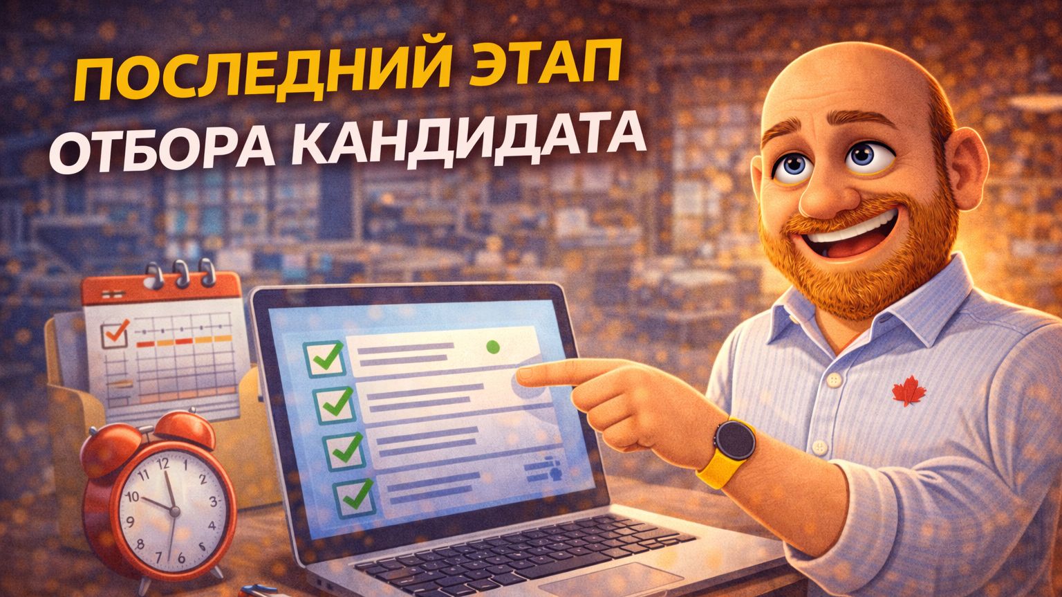 Последний этап отбора сотрудников перед выходом на работу