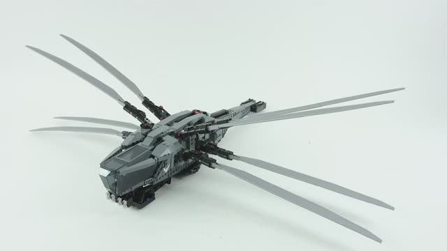 LEGO Ideas 10327 Dune Atreides Royal Ornithopter Lego Speed Build Дюна