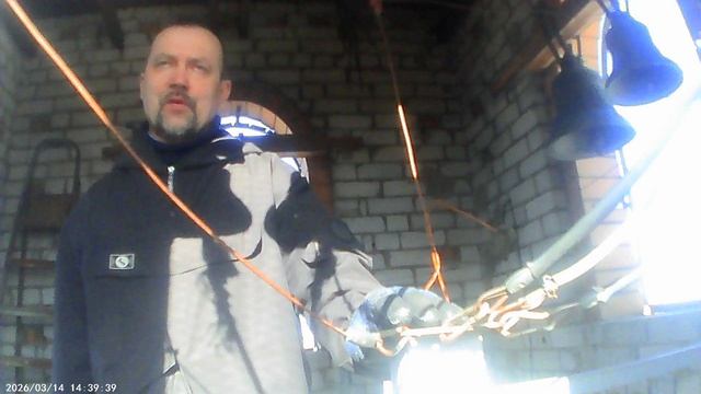 Колокольный звон к началу Всенощного Бдения 14 марта 2026: