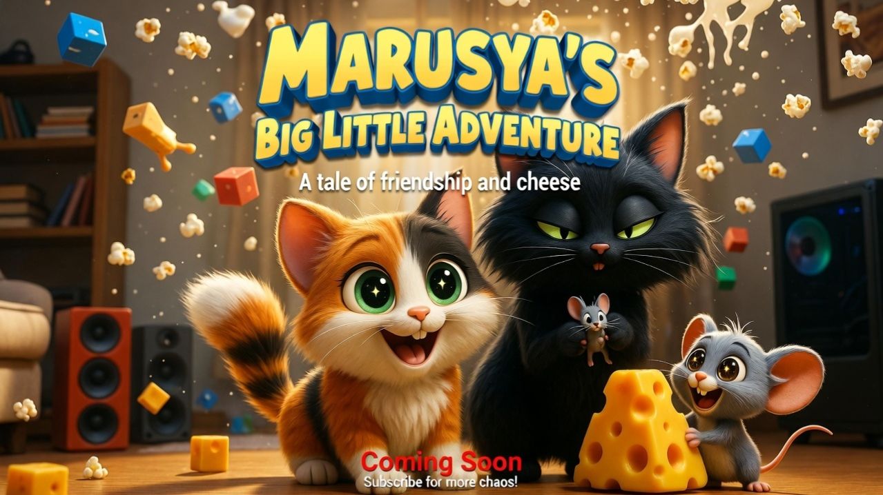 Мультики для детей. 31 приключения кошки Маруси и мышонка Тимми