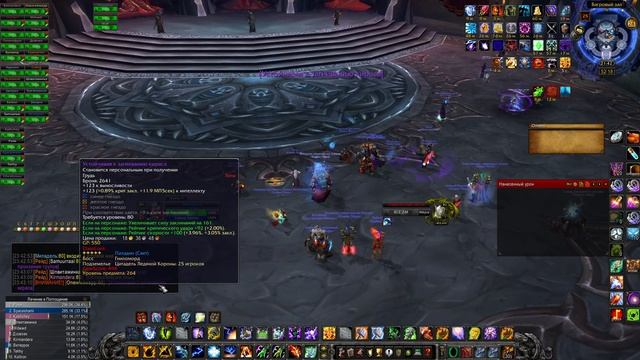 Рейд в ЦЛК 25 об шаман (элем) WoW Circle x1 28.02.26 хрустящий лёд для шамана