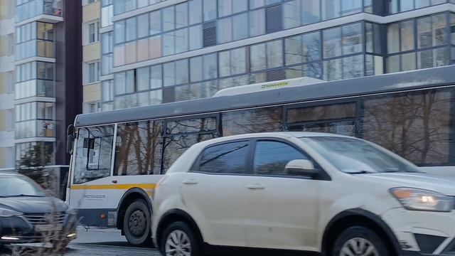 ЛиАЗ 5292 на 1054 маршруте в г.Звенигород