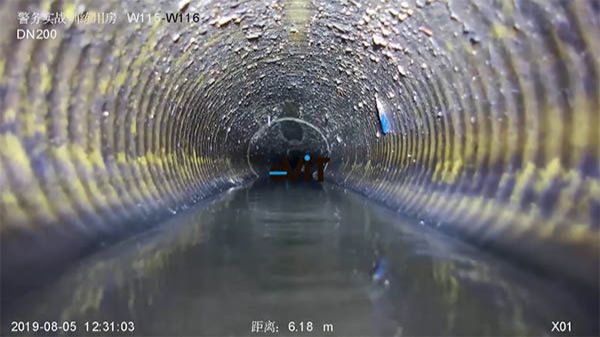 Самоходные системы телеинспекции eVIT_пример видео 6