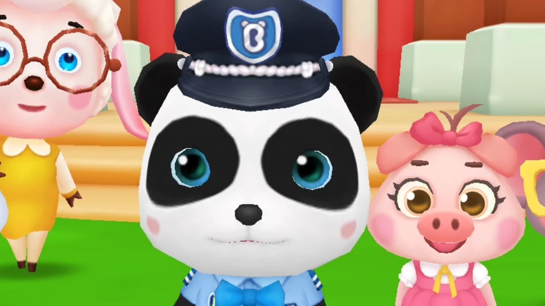 Панда. Панда Автобус. Школьный автобус. Для детей. Детям