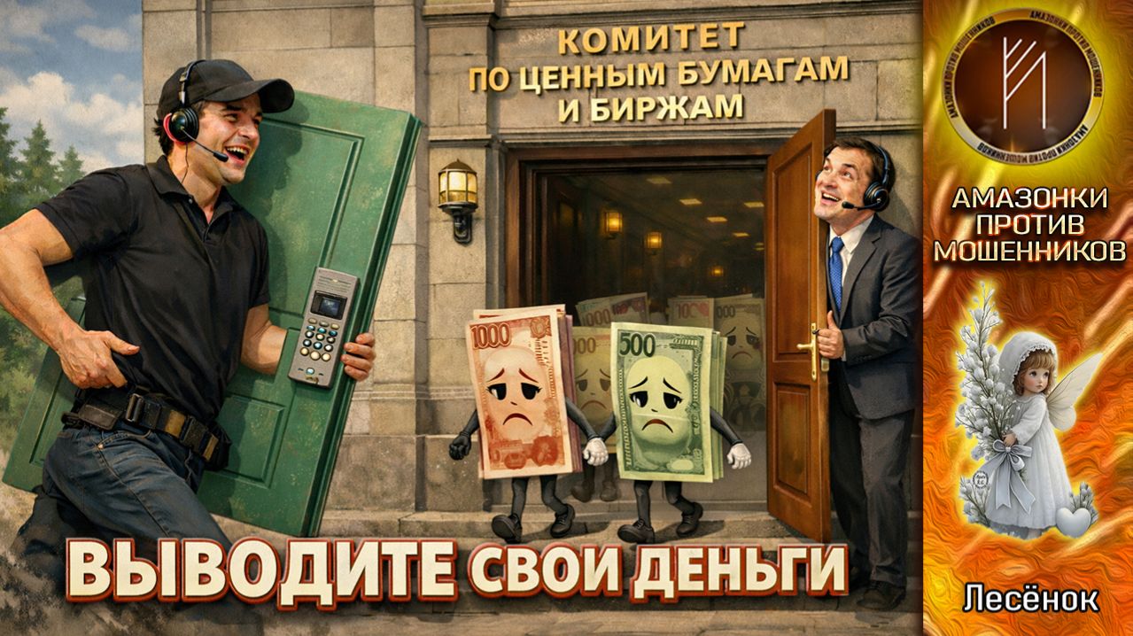 ЛЕСЁНОК / СПАСАТЕЛИ ДЕНЕГ, КОТОРЫХ НЕТ / ТЕЛЕФОННОЕ МОШЕННИЧЕСТВО