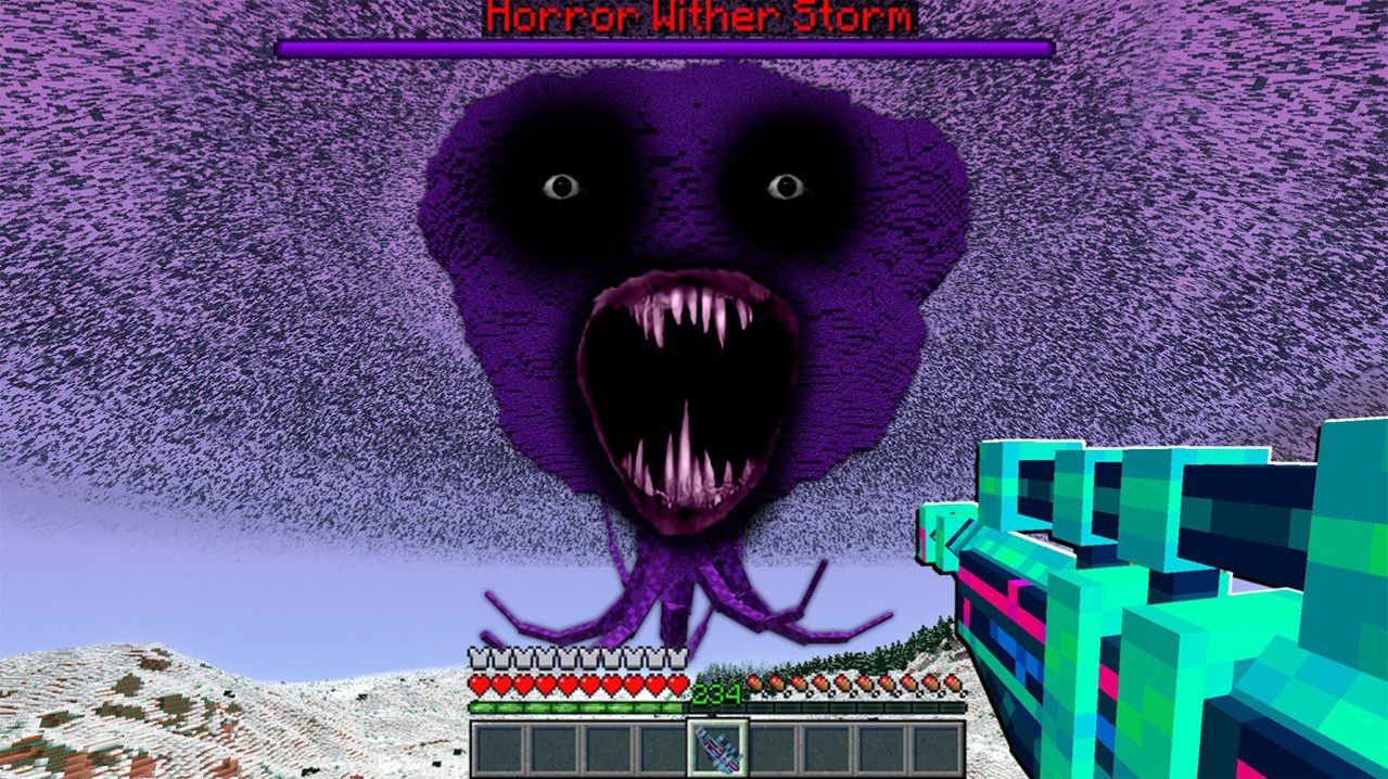 Я УНИЧТОЖИЛ WITHER STORM С ПОМОЩЬЮ МЕГА ОРБИТАЛЬНОГО РЕЛЬСОТРОНА