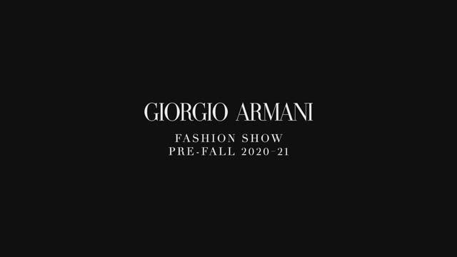 Показ коллекции Giorgio Armani Pre-Fall 2020
