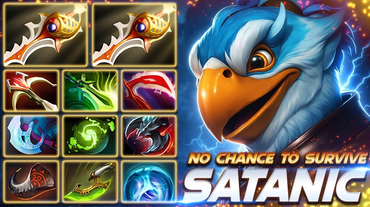 SATANIC KEZ - No Chance To Survive — профессиональный геймплей в Dota 2 [Смотри и учись]