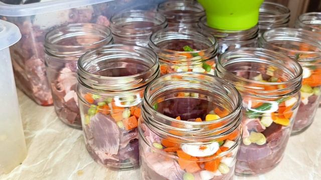 Свиное сердце с овощами в автоклаве СМАРТ 2.0