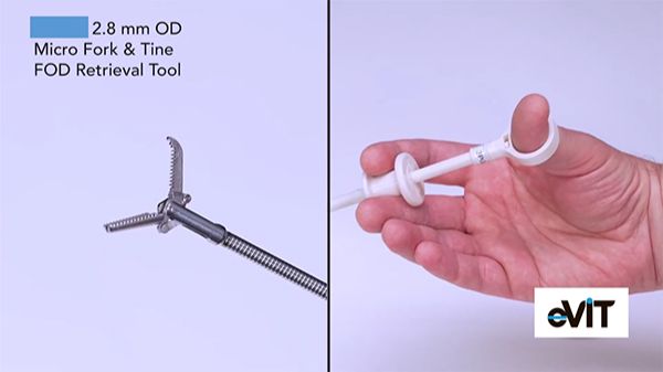 Инструмент для извлечения eVIT - захват MICRO FORK 2.8 мм