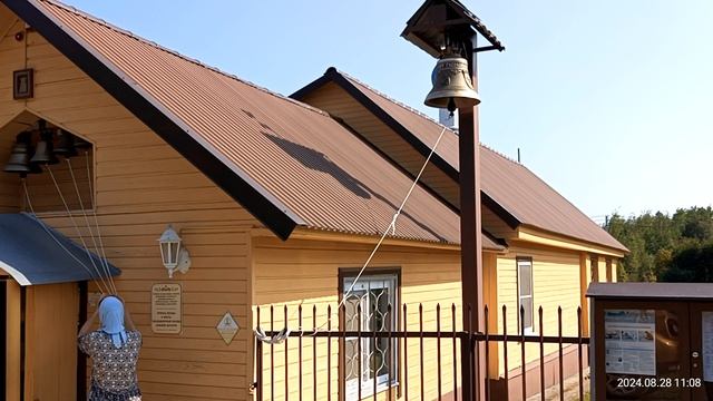 Праздничный перезвон, Першино, храм Владимирской иконы Божией матери.