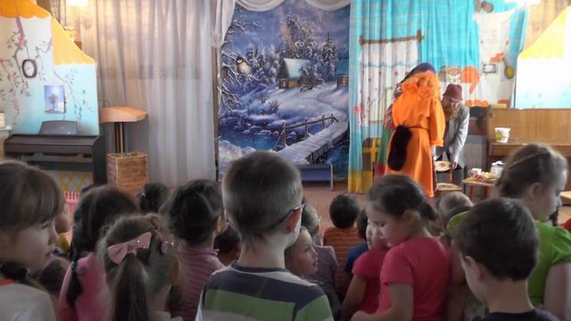 Сказка Лисичка с скалкой