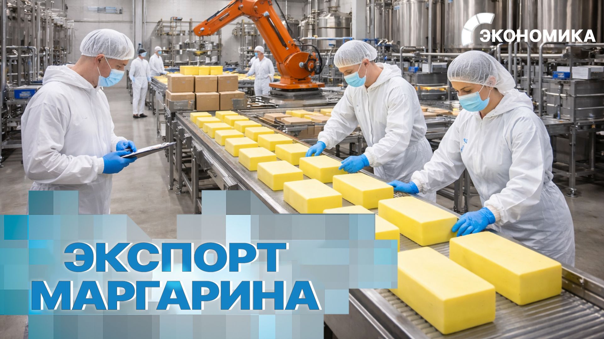 Россия наращивает экспорт маргарина: рекордные 229 тысяч тонн поставлены за рубеж