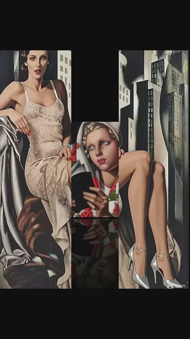 ArtShort. «Баронесса с кистью». Тамара Лемпицка. «Ожившие» полотна