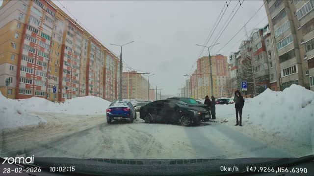 Мира улица. Йошкар-Ола февраль 2026