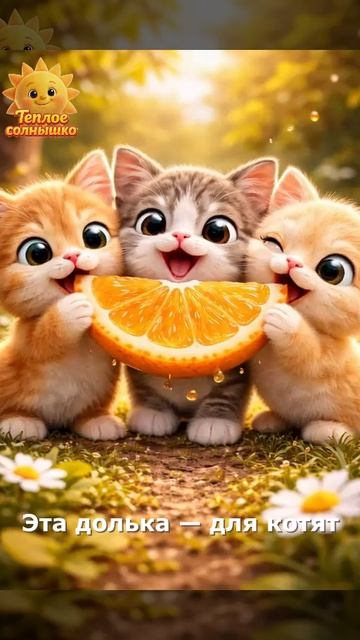 Мы Делили Апельсин! - Мульт Песенка для малышей!