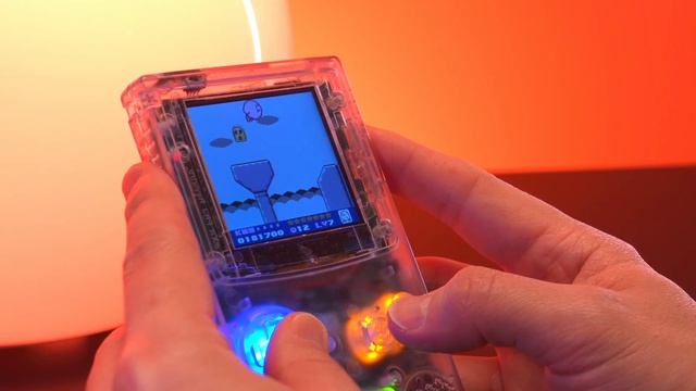 Этот цветной Game Boy на базе процессора Pico просто великолепен