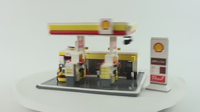 Shell Retail Station C66026W Speed Build for Collectors
