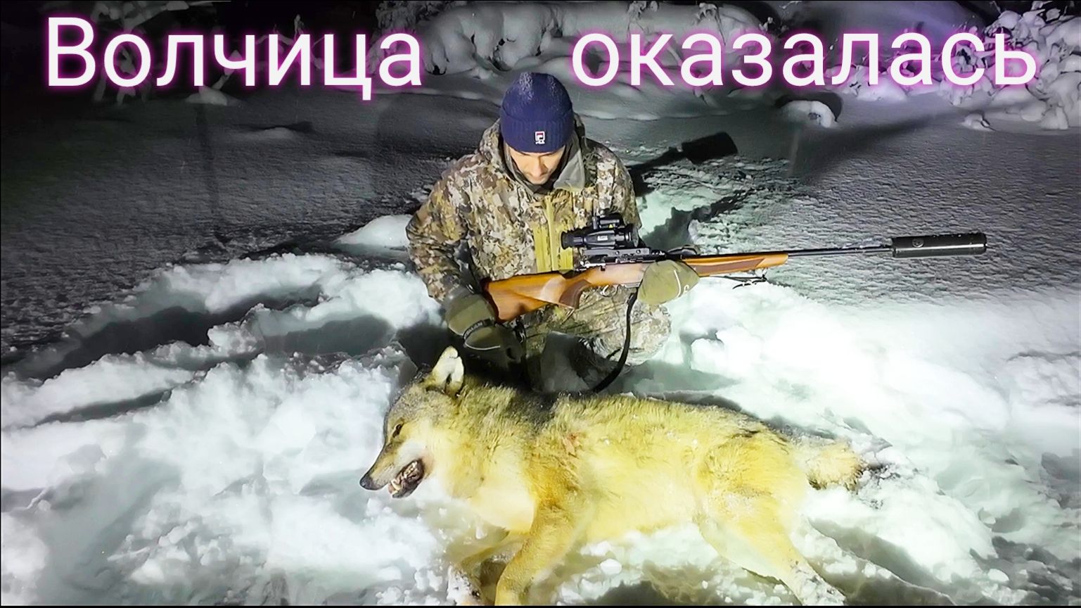 Охота на ВОЛКА / ЭТОГО ЗВЕРЯ Я С ОСЕНИ КАРАУЛИЛ / ВОЛЧИЦА ПРИШЛА К ДЕРЕВНЕ.