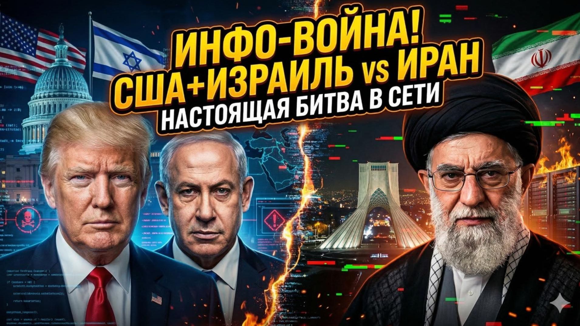 📱Патрик Хенингсен | Информационная война: США и Израиль бомбят Иран фейками сильнее ракет