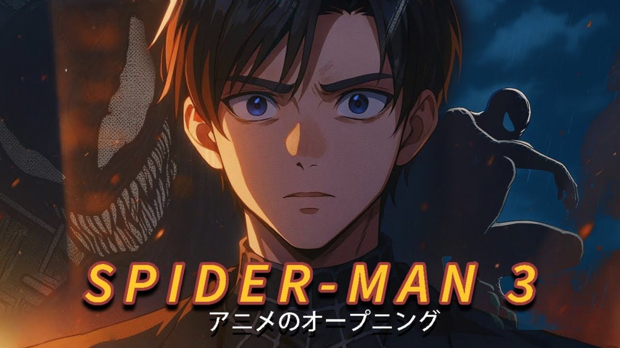 Человек паук 3: Враг в отражении в аниме