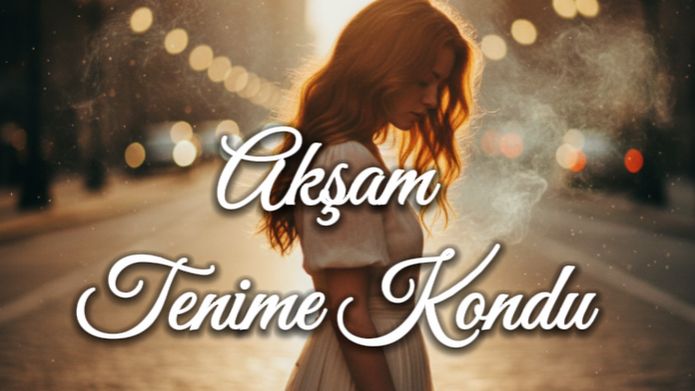 🎵Akşam Тenime Кondu I Вечер Коснулся Моей Кожи - Турецкая Романтическая Песня #ЭмоциональныеПесни