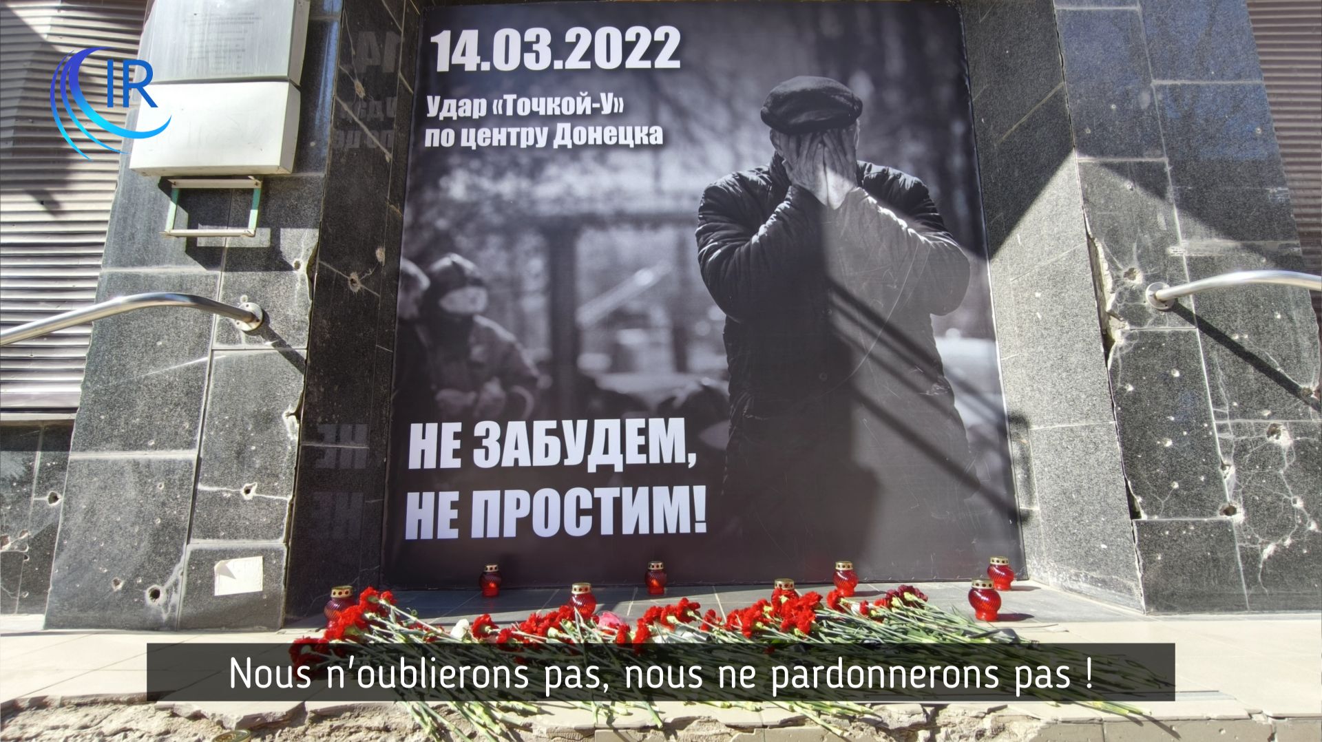 Vie du Donbass - La RPD commémore les victimes du bombardement de Donetsk du 14 mars 2022