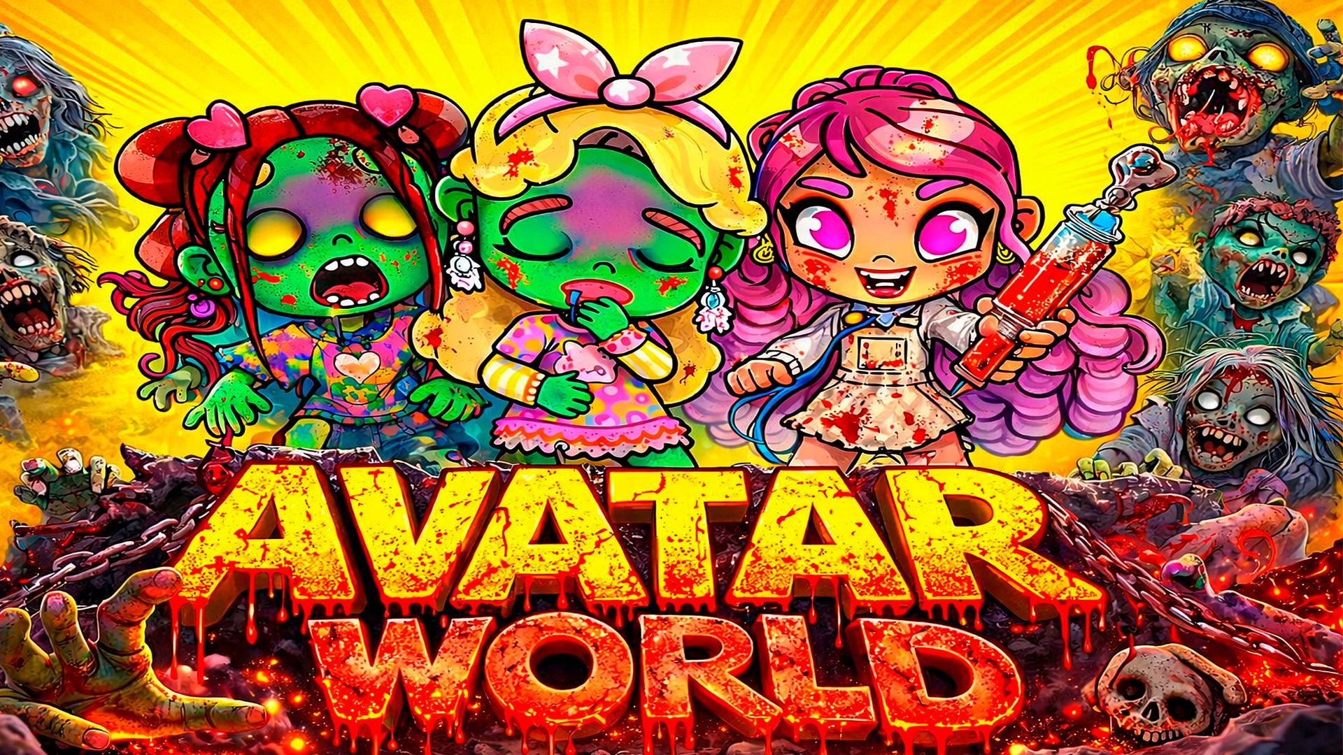 Лечение уколами💉💉💉 зомби🧟в больнице