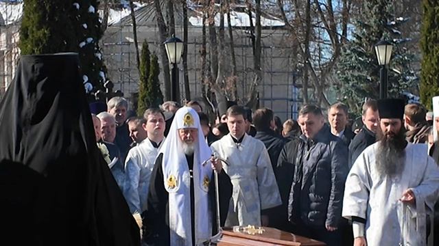 Погребение батюшки Илия