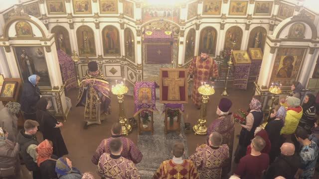 Запись трансляции 14 марта 17:00. Всенощное бдение