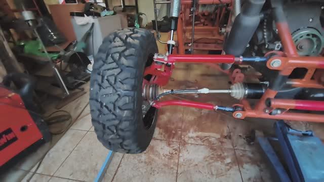 Геометрия задней подвески багги
