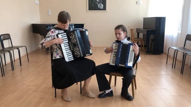 Гармуева Инга, Быстрова Елена Николаевна. Р.н.п. «Перевоз Дуня держала».