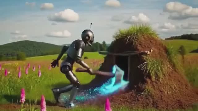 Землянка мой дом моя свобода (сон робота)