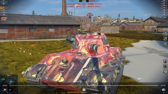 Реплеи в tanks blitz - мастер, кв-5