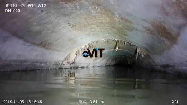 Самоходные системы телеинспекции eVIT_пример видео 3