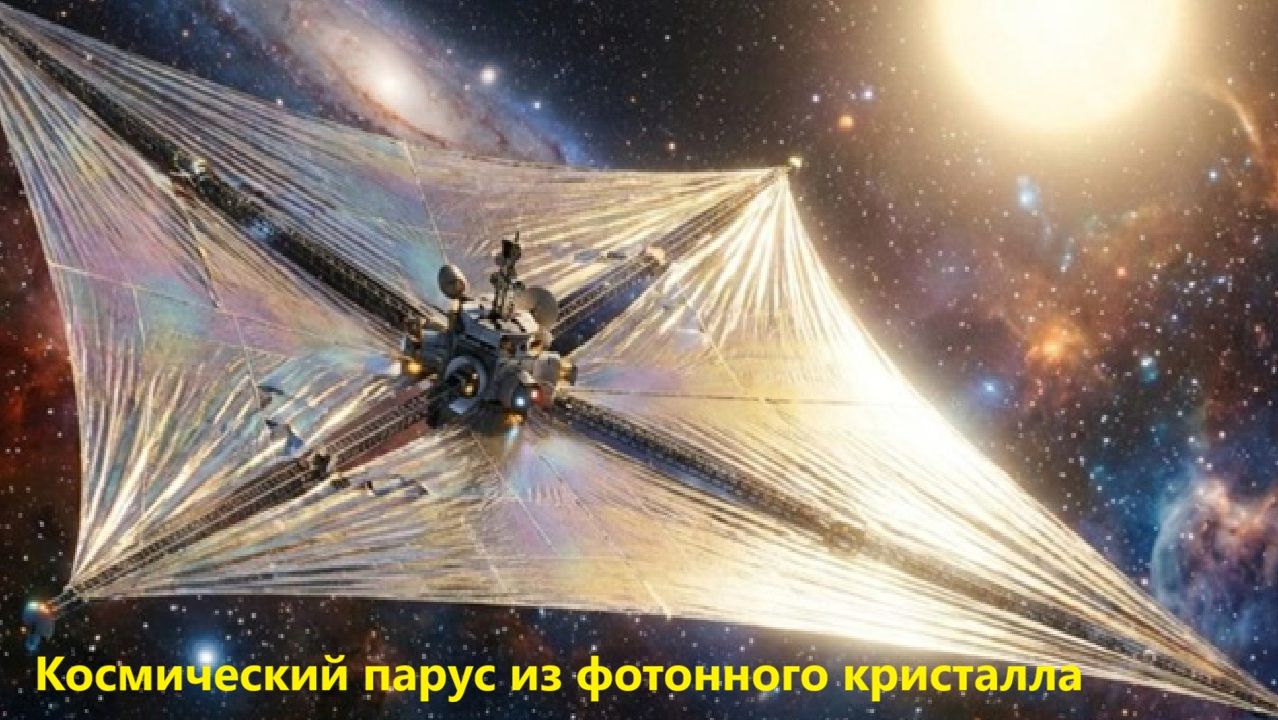 Космический парус из фотонного кристалла