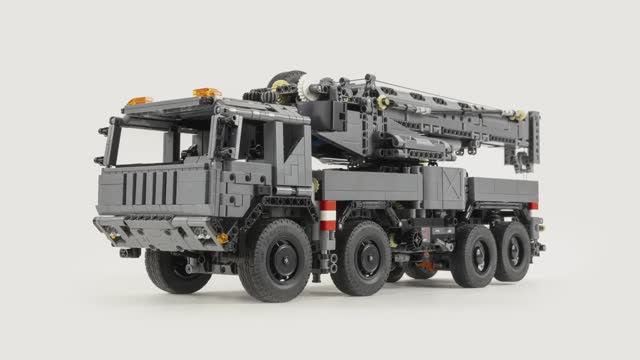 Military Crane Truck C61507W Speed Build for Collectors