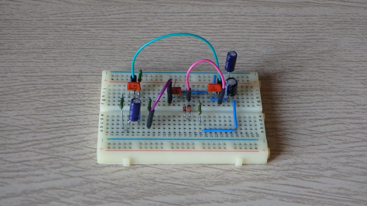 Усилитель на трех транзисторах.