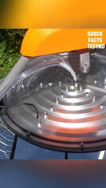 1884. Самодельный солнечный концентратор по мотивам телескопа Джеймса Уэбба