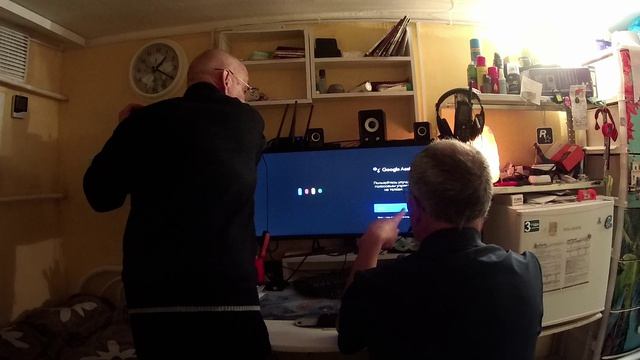 Шаманим с Андрюхой над новой ТВ-приставкой (Андроид-ТВ = монитор) // 14 марта 2026  года