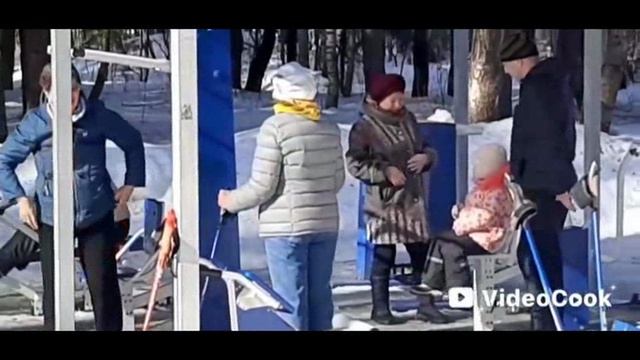 Занятия северной ходьбой в парке "ХАРИНКА" г.Иваново  14.03.26 г.